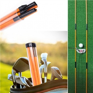 3-Section Golf Alignment Training Sticks Training Aid Golf Alignment ...